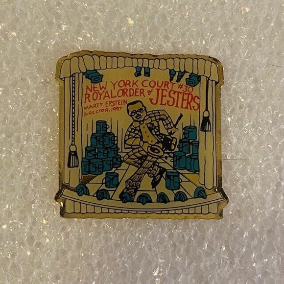 Accessories | Vintage Royal Order Of Jesters Roj New York 1997 Broadway ...